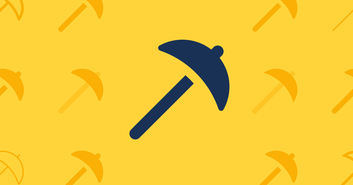 Pickaxe Icon | Font Awesome