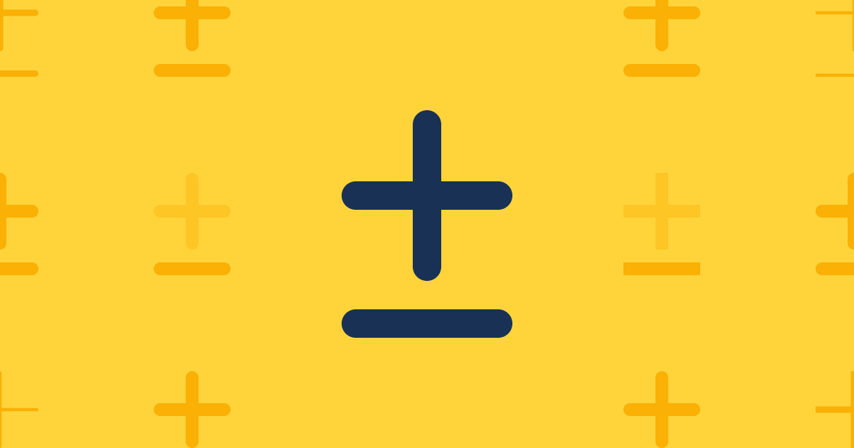 Plus Minus Classic Solid Icon | Font Awesome