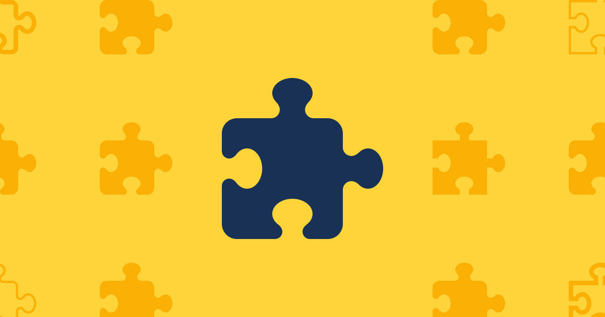 Puzzle Piece Classic Solid Icon | Font Awesome