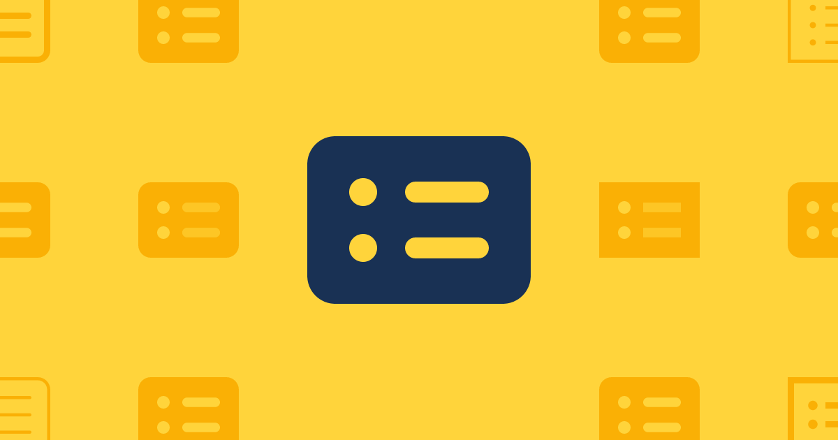 Rectangle List Classic Solid Icon | Font Awesome