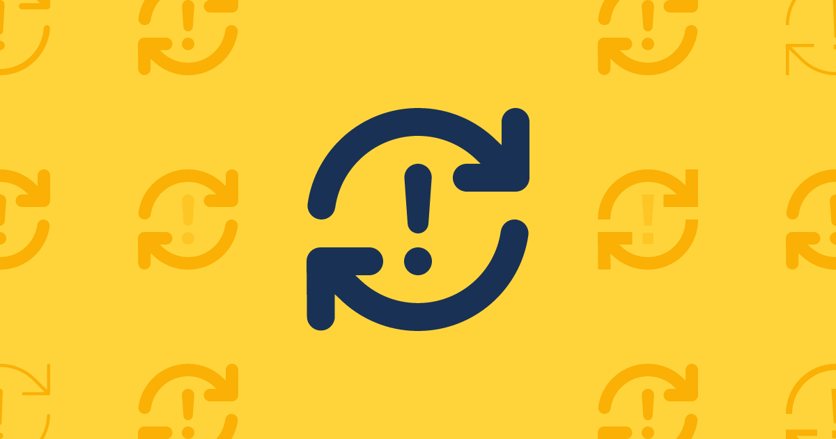 Rotate Exclamation Icon | Font Awesome