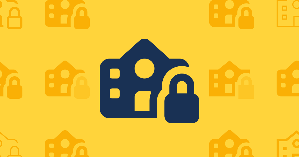 School Lock Classic Light Icon | Font Awesome