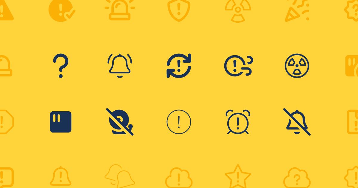 Alert Icons | Font Awesome