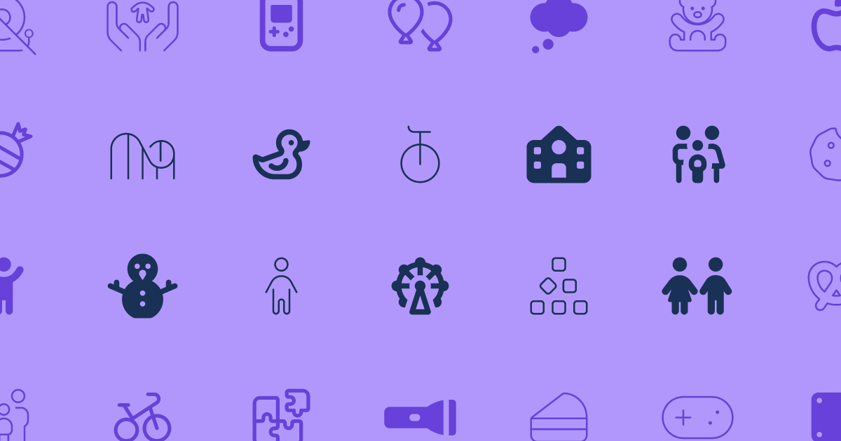 Childhood Icons | Font Awesome