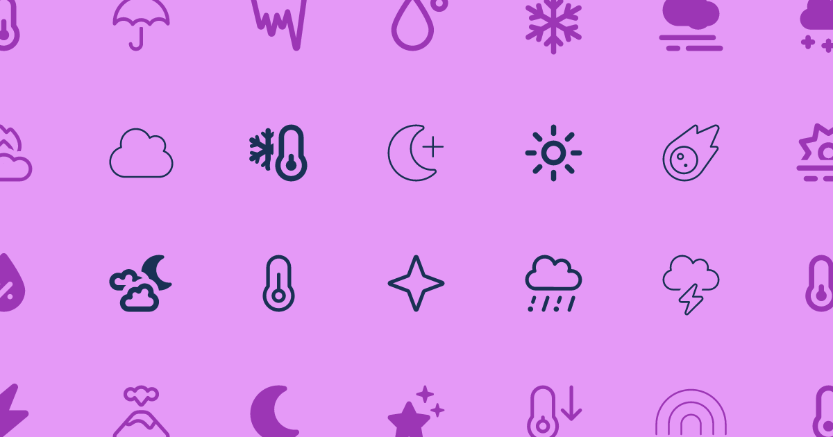 Weather Icons | Font Awesome