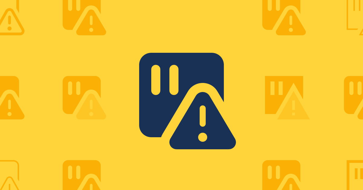 Sensor Triangle Exclamation Classic Solid Icon | Font Awesome