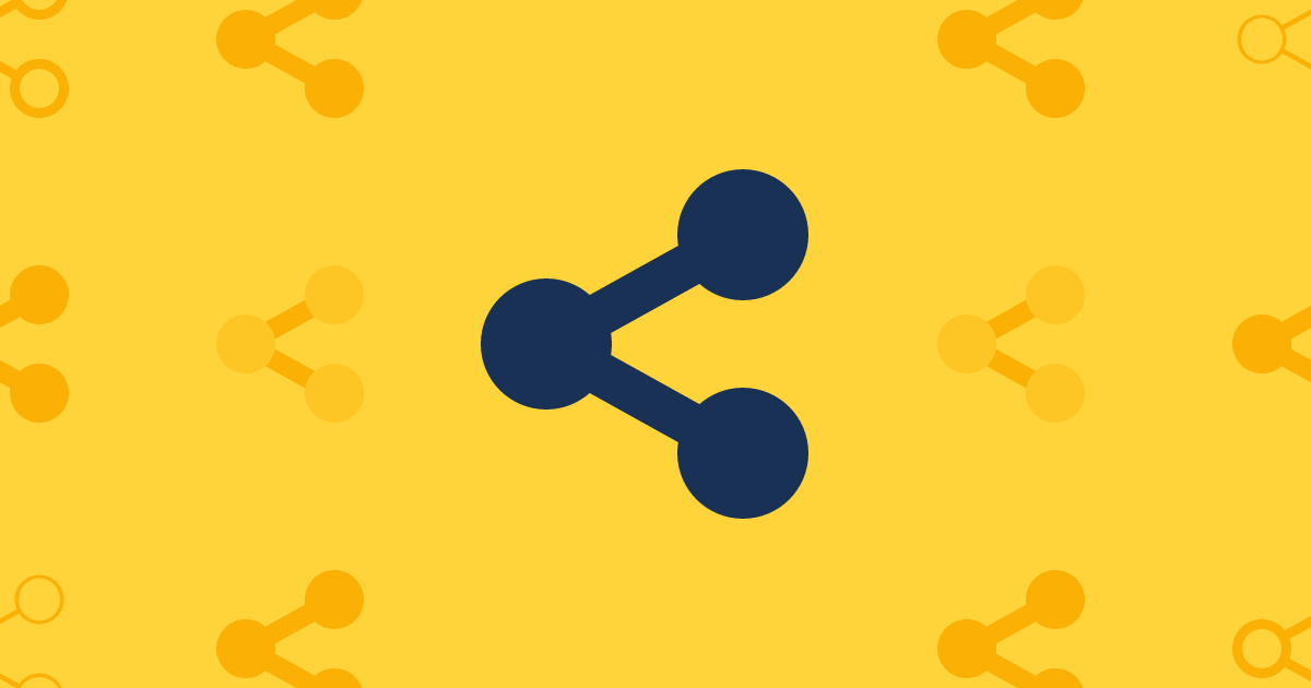 Share Nodes Classic Light Icon | Font Awesome