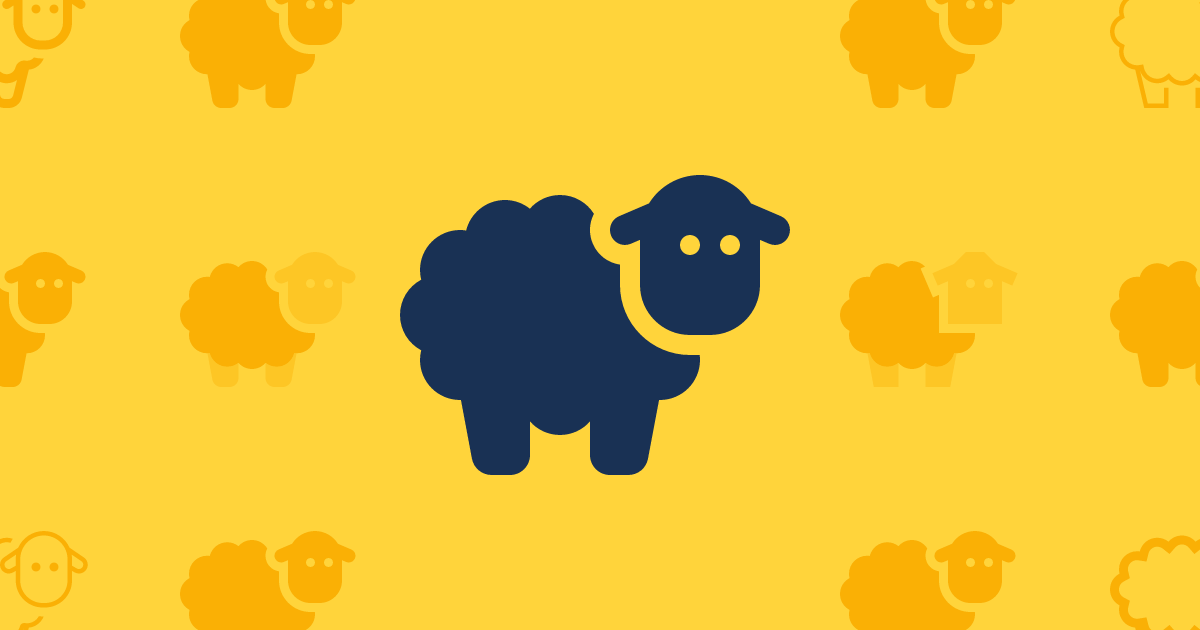 Sheep Regular Icon | Font Awesome