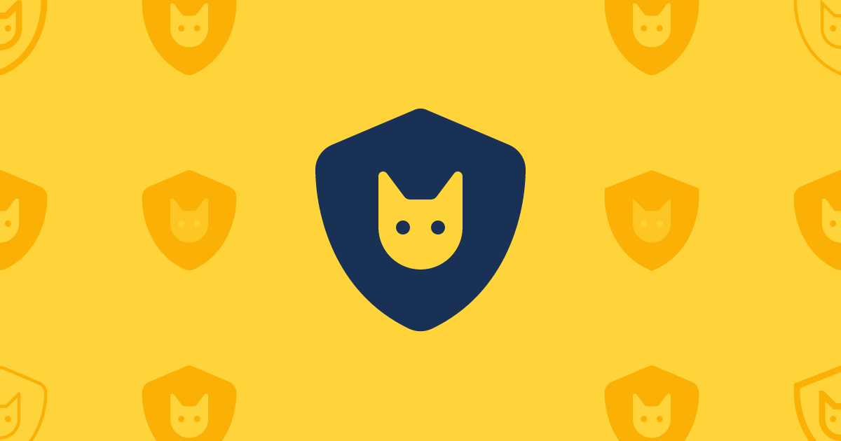 Shield Cat Classic Light Icon | Font Awesome