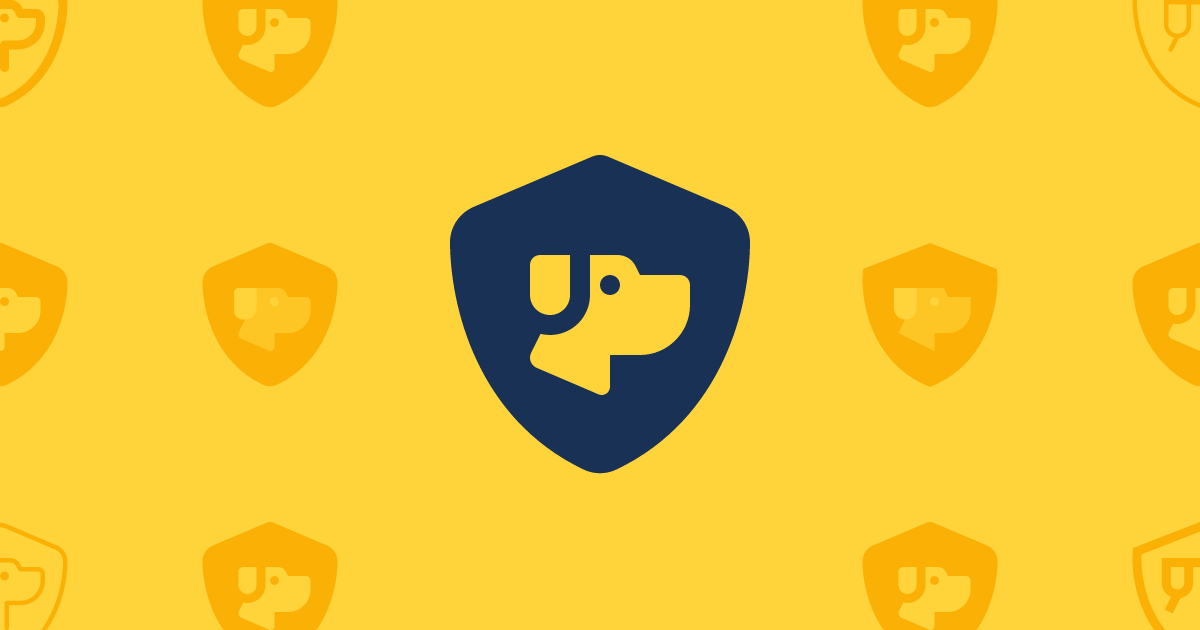 Shield Dog Classic Solid Icon | Font Awesome