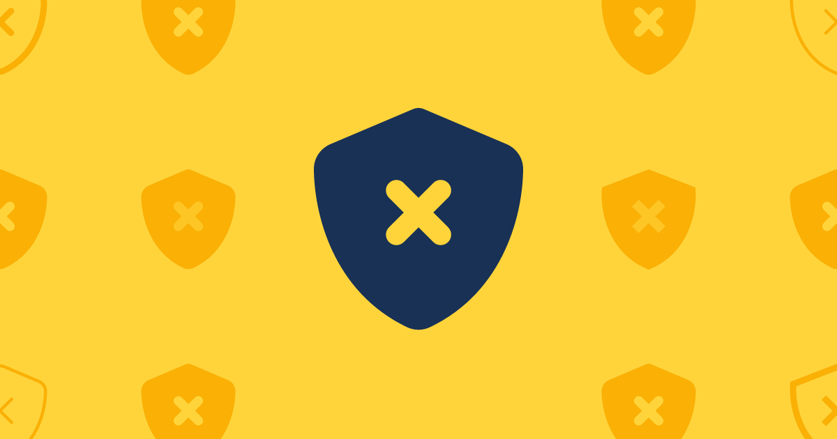 Shield Xmark Classic Solid Icon | Font Awesome