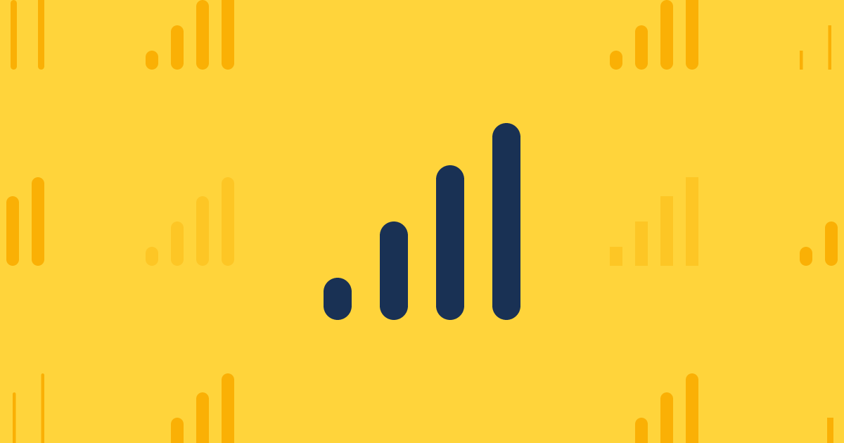 Signal Bars Classic Solid Icon | Font Awesome