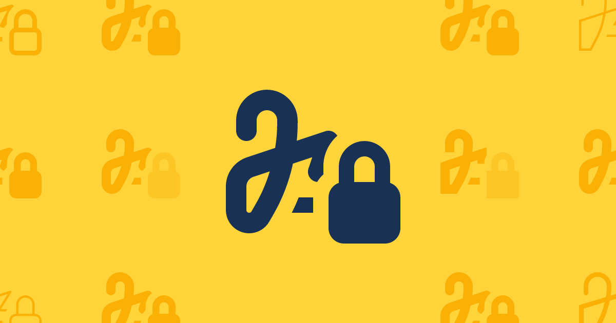 Signature Lock Regular Icon | Font Awesome