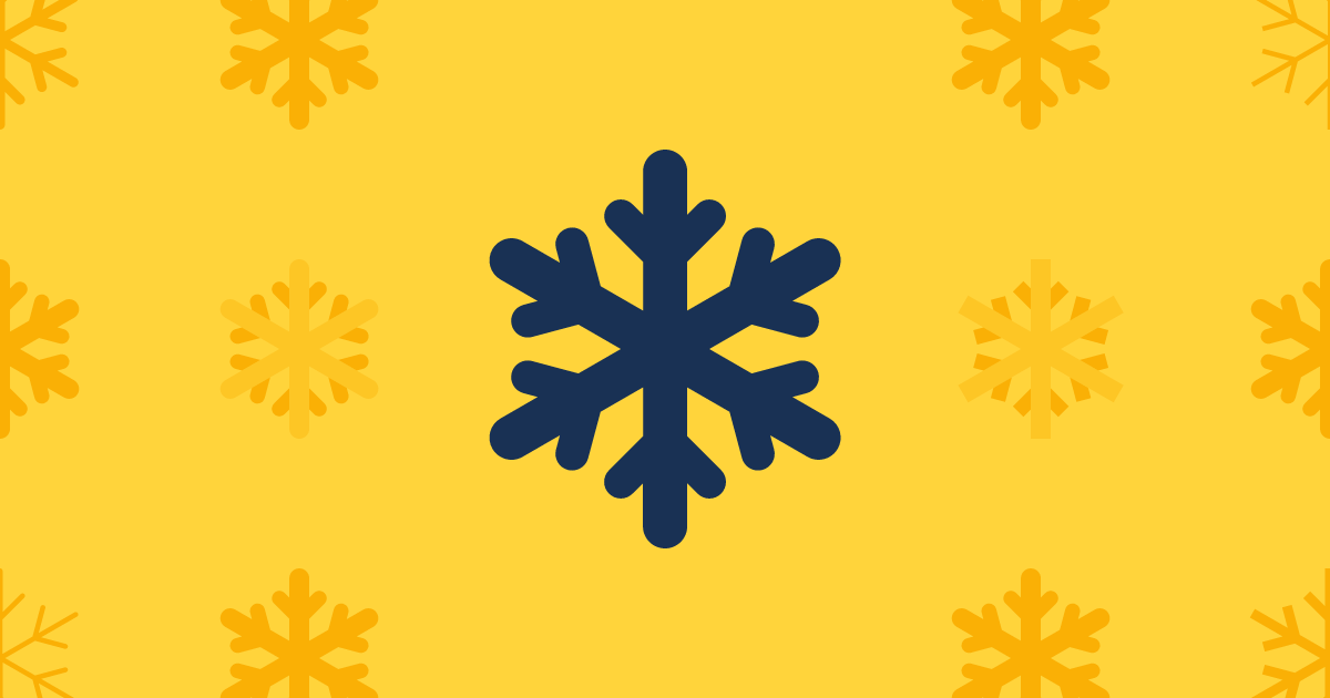 Snowflake Classic Solid Icon | Font Awesome