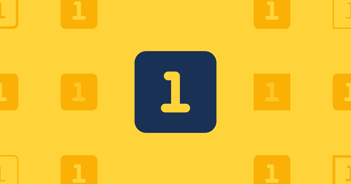 Square 1 Icon | Font Awesome