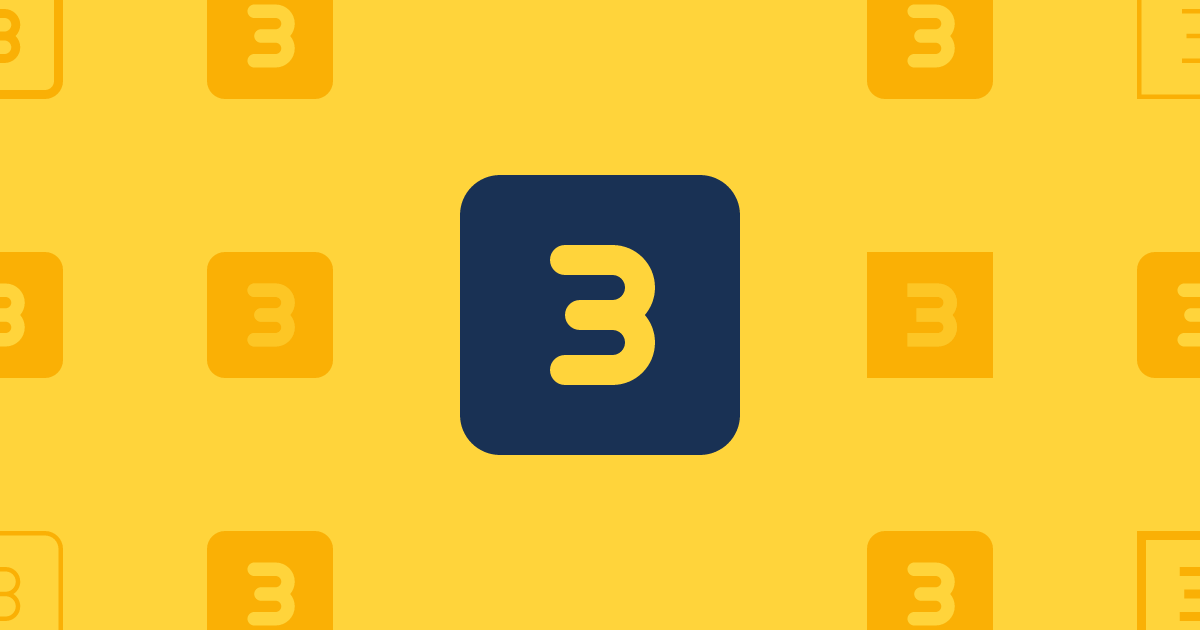 Square 3 Outline Icon (Classic Regular) — SVG Download | Font Awesome
