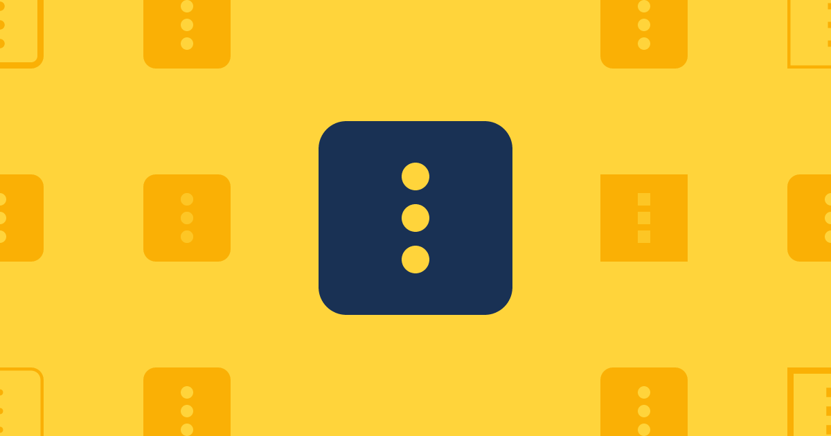 Square Ellipsis Vertical Classic Solid Icon | Font Awesome