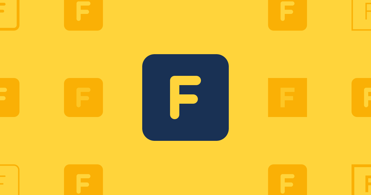 Square F Classic Solid Icon | Font Awesome