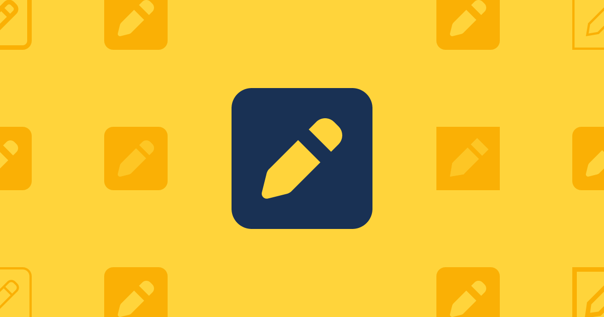 Square Pen Icon | Font Awesome