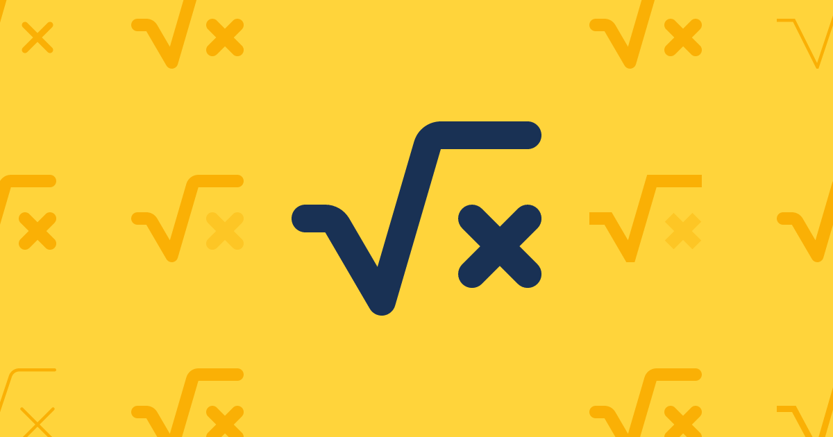 Square Root Variable Solid Icon Font Awesome 1481