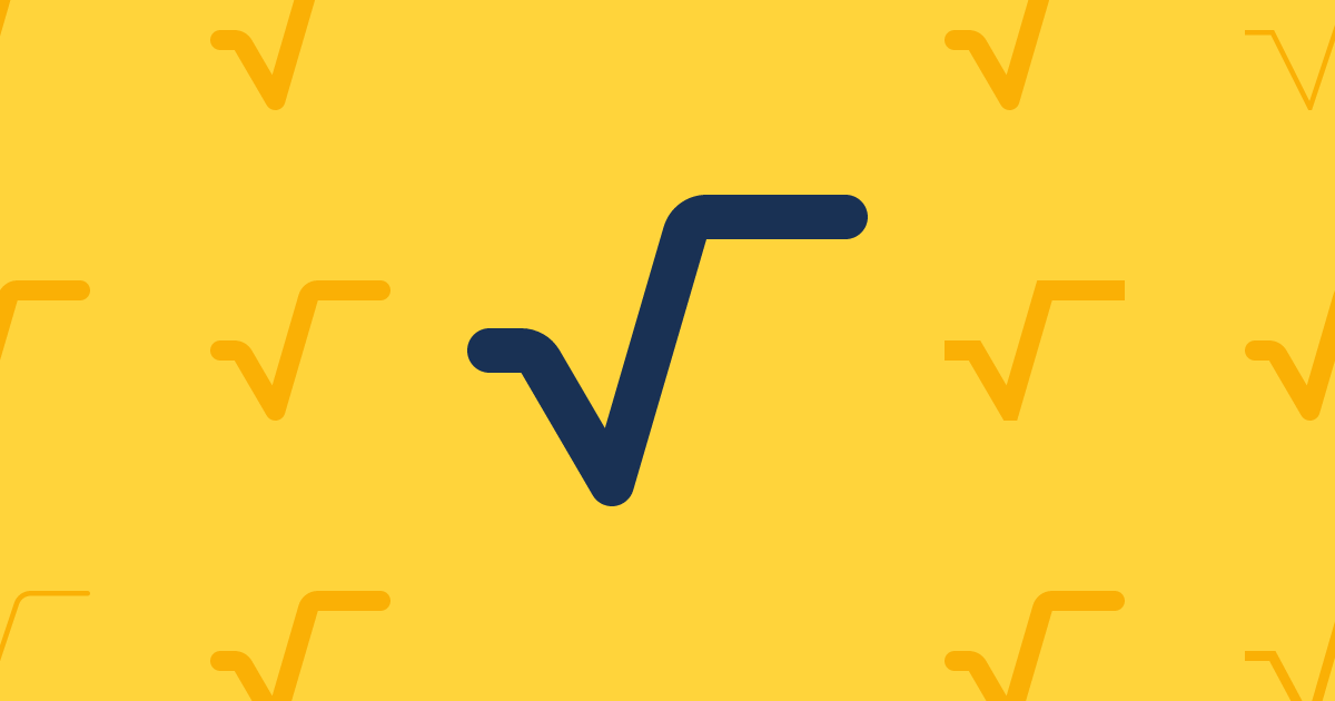 Square Root Regular Icon | Font Awesome