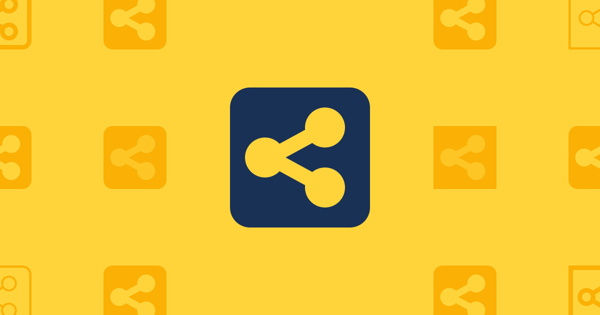 Square Share Nodes Icon | Font Awesome