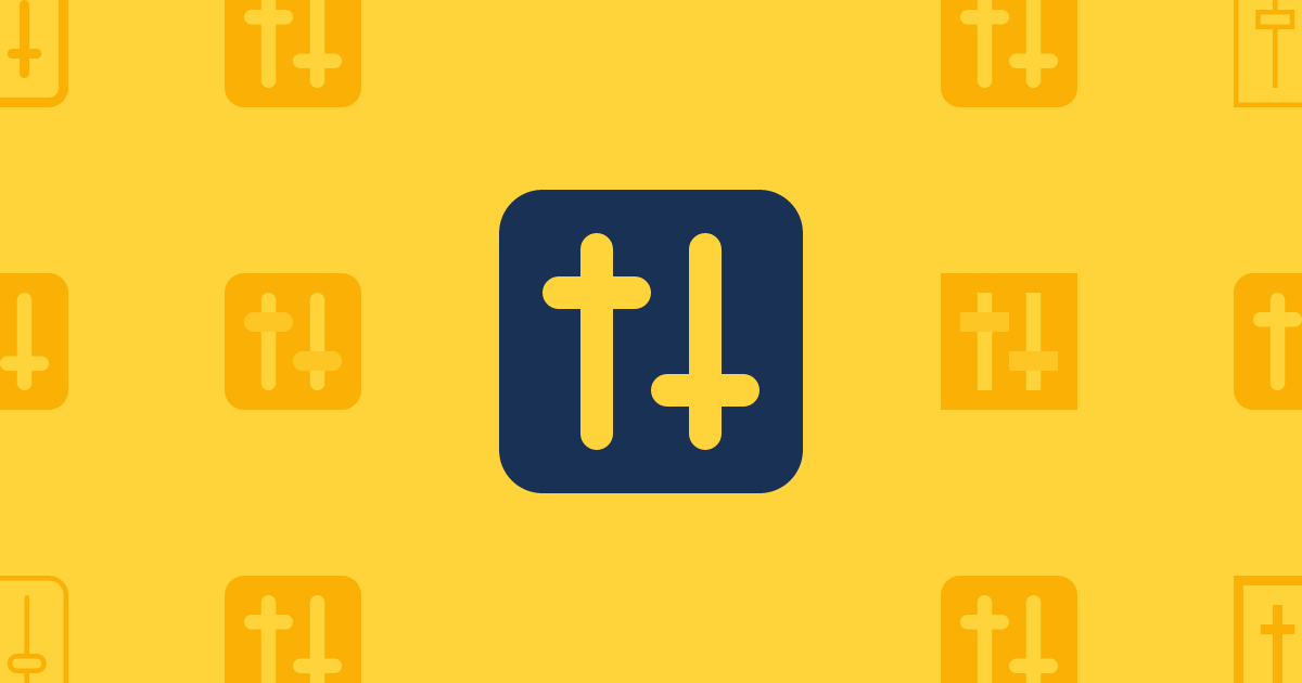 Square Sliders Vertical Classic Solid Icon | Font Awesome