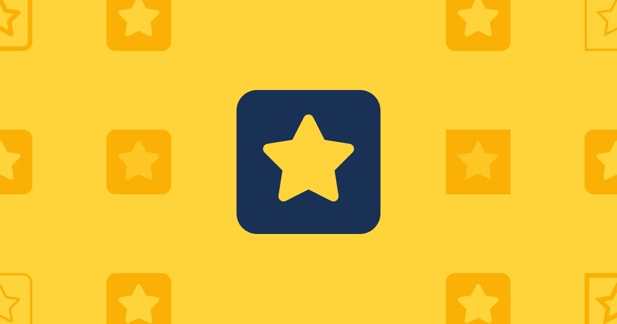 Square Star Icon | Font Awesome