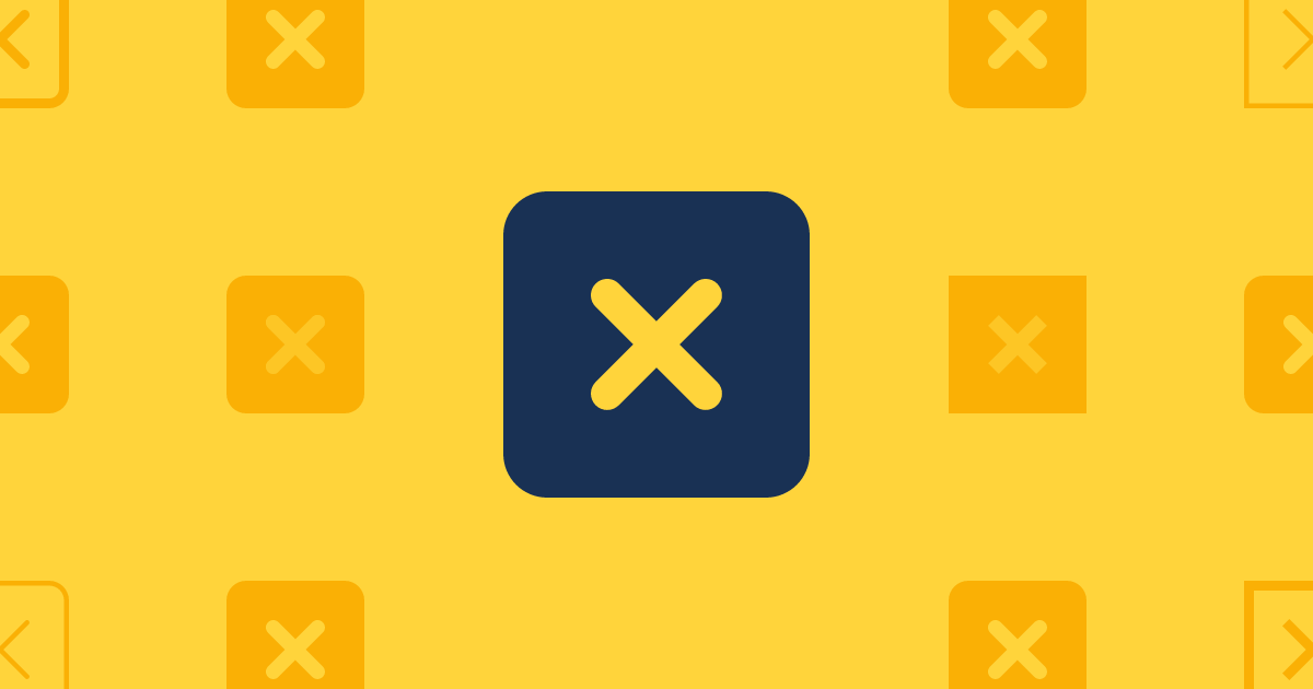 Square Xmark Classic Light Icon | Font Awesome