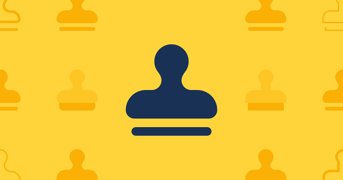 Stamp Light Icon | Font Awesome