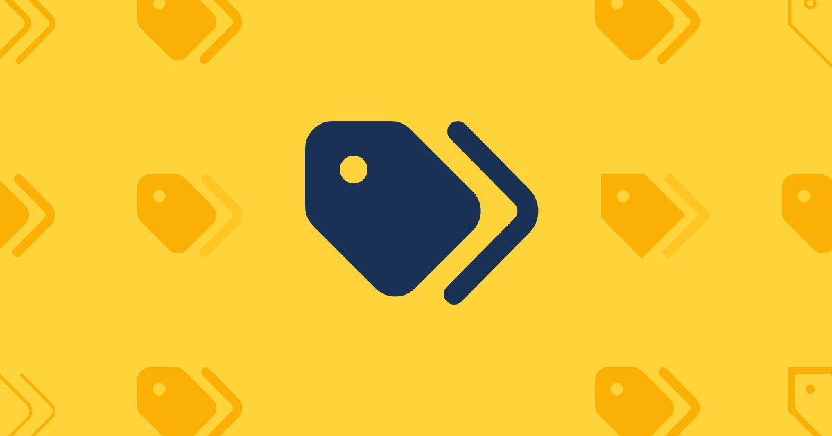 tags Classic Solid Icon | Font Awesome