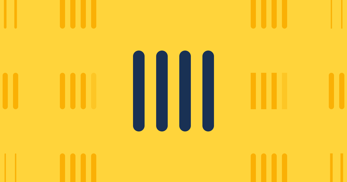 Tally 4 Classic Solid Icon | Font Awesome