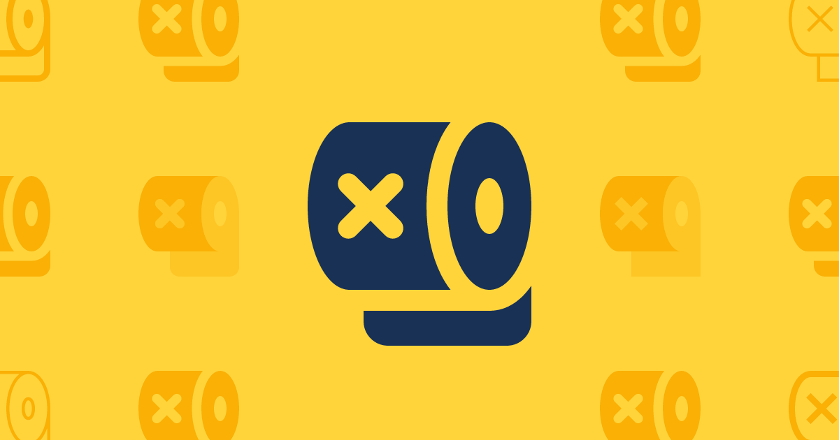 Toilet Paper Xmark Classic Solid Icon | Font Awesome