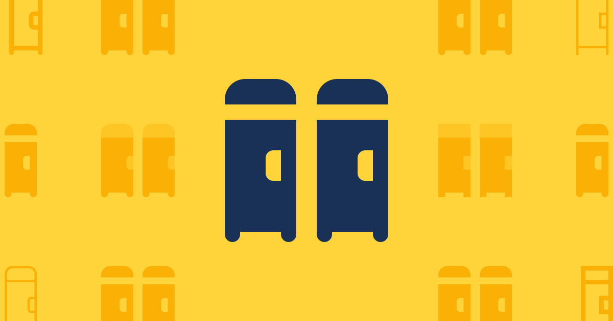 Toilets Portable Regular Icon | Font Awesome