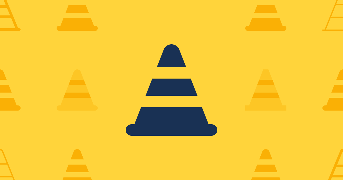 Traffic Cone Classic Solid Icon | Font Awesome
