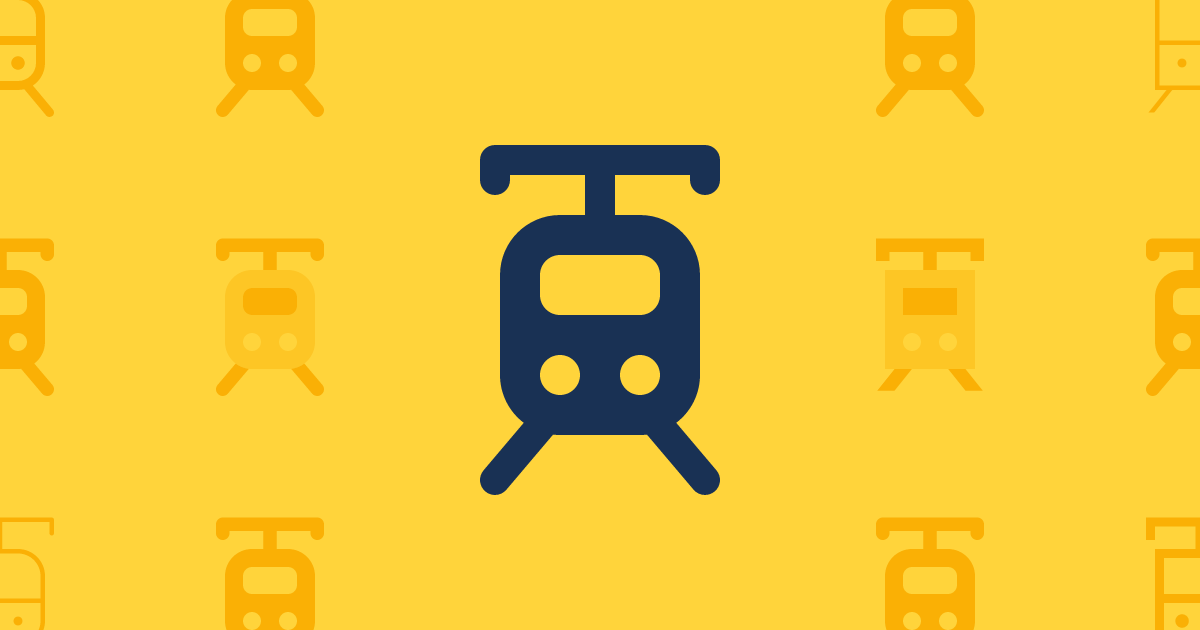 Train Tram Icon | Font Awesome