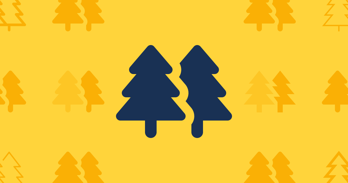 Trees Classic Light Icon | Font Awesome