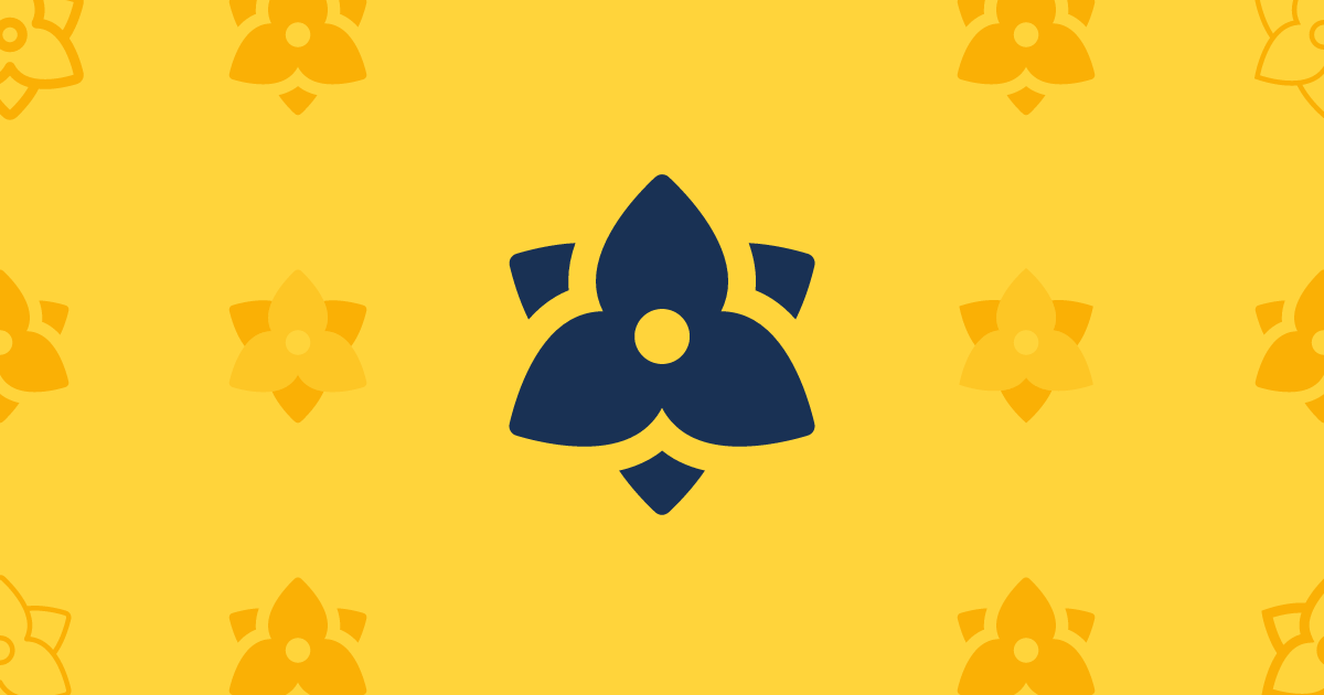 Trillium Classic Solid Icon | Font Awesome