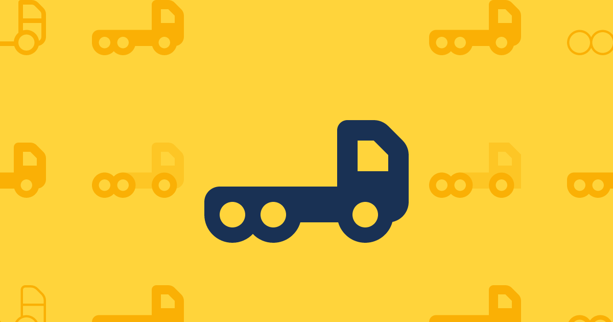 Truck Container Empty Duotone Icon | Font Awesome