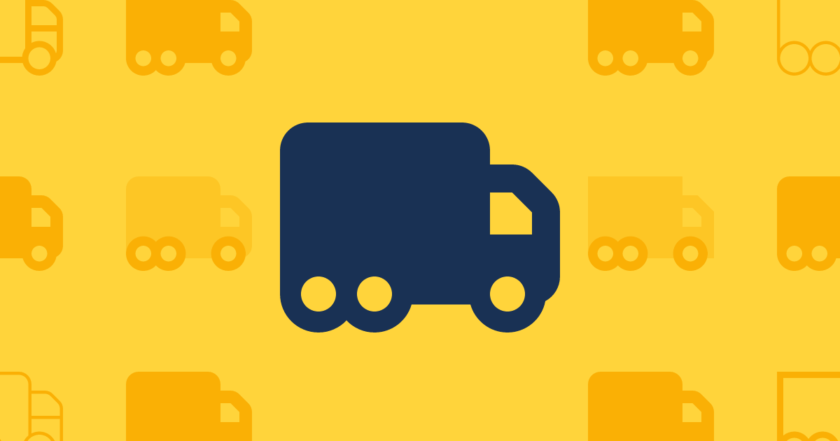 Truck Moving Regular Icon | Font Awesome