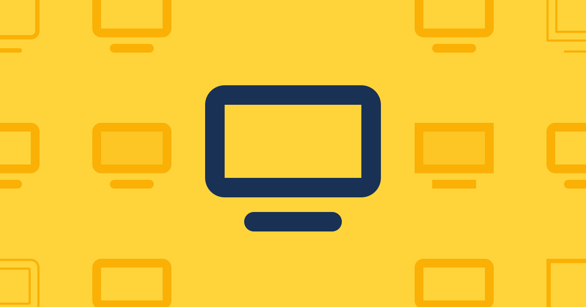 Tv Filled Icon (Classic Solid) — Free SVG Download | Font Awesome