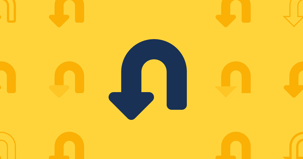 U Turn Left Down Icon | Font Awesome