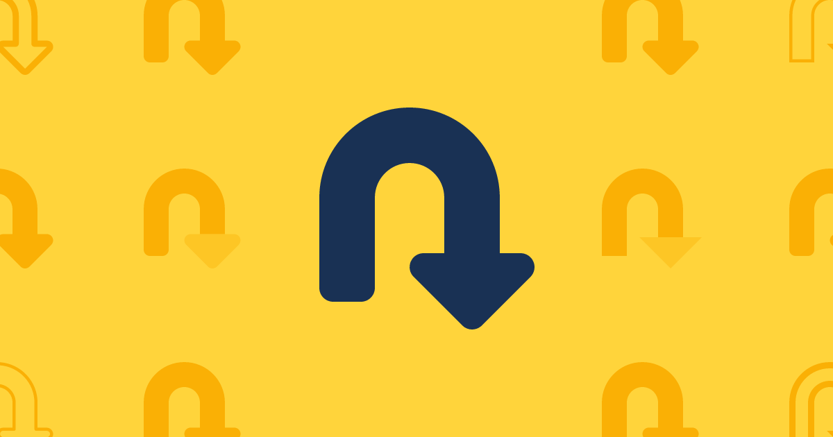 U Turn Right Down Icon | Font Awesome