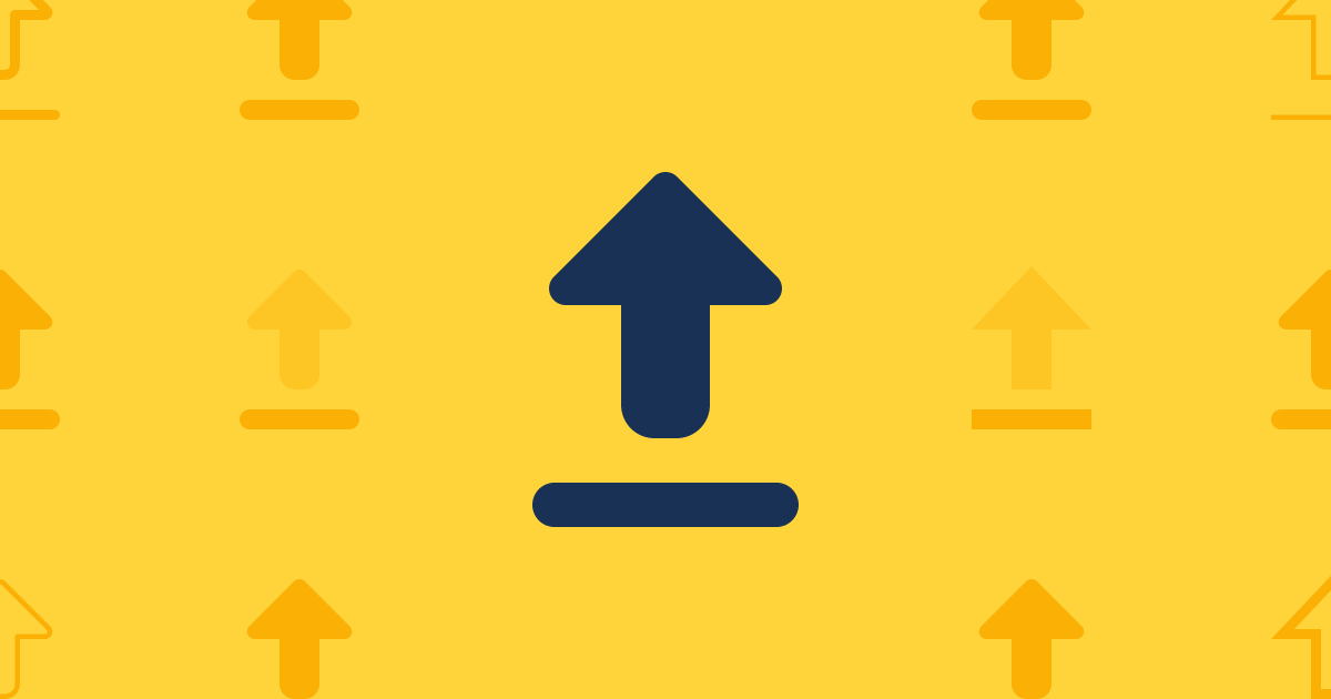 Up From Line Solid Icon | Font Awesome