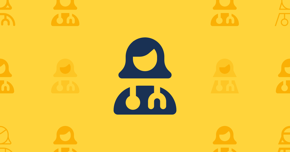 User Doctor Hair Long Classic Solid Icon | Font Awesome