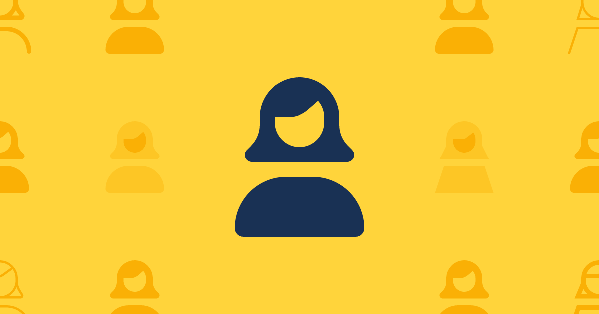 User Hair Long Classic Solid Icon | Font Awesome