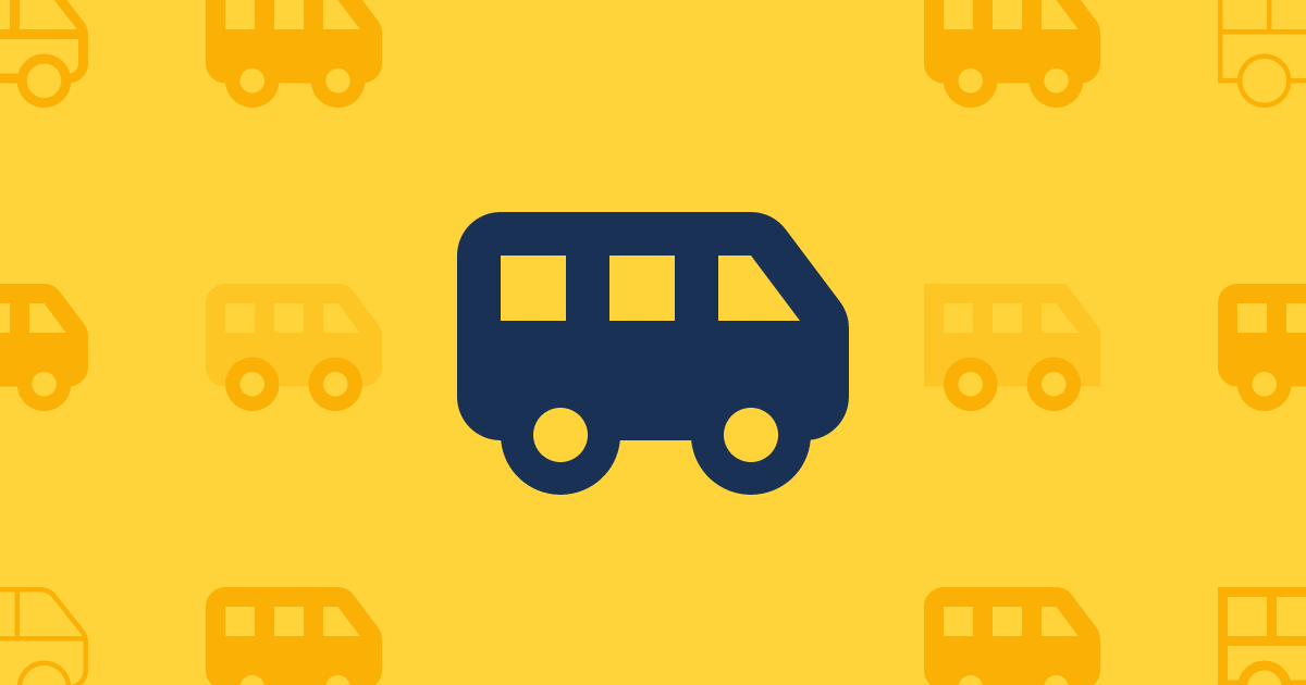 Van Shuttle Classic Solid Icon | Font Awesome