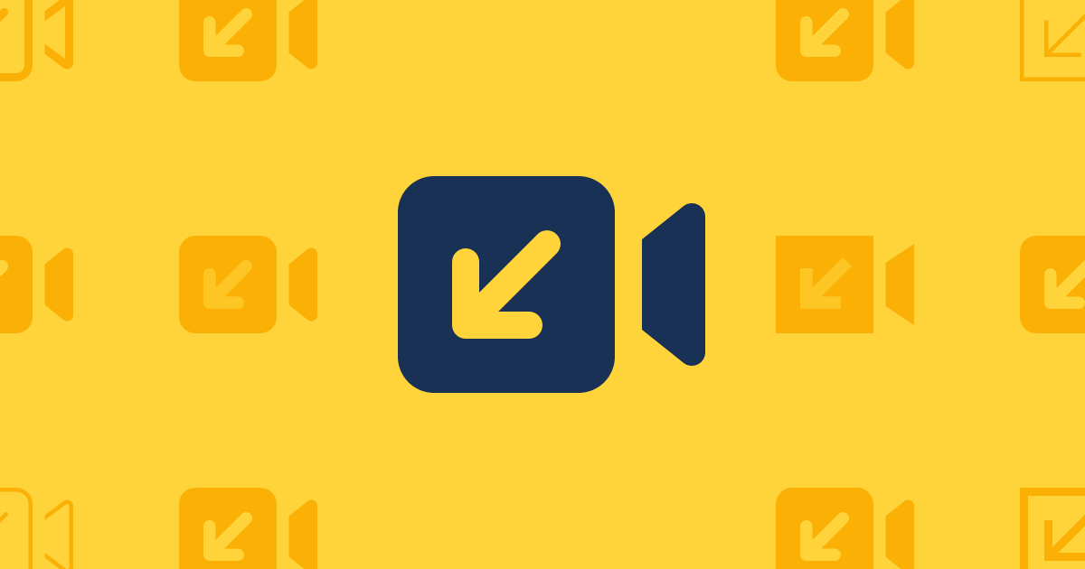 Video Arrow Down Left Solid Icon | Font Awesome
