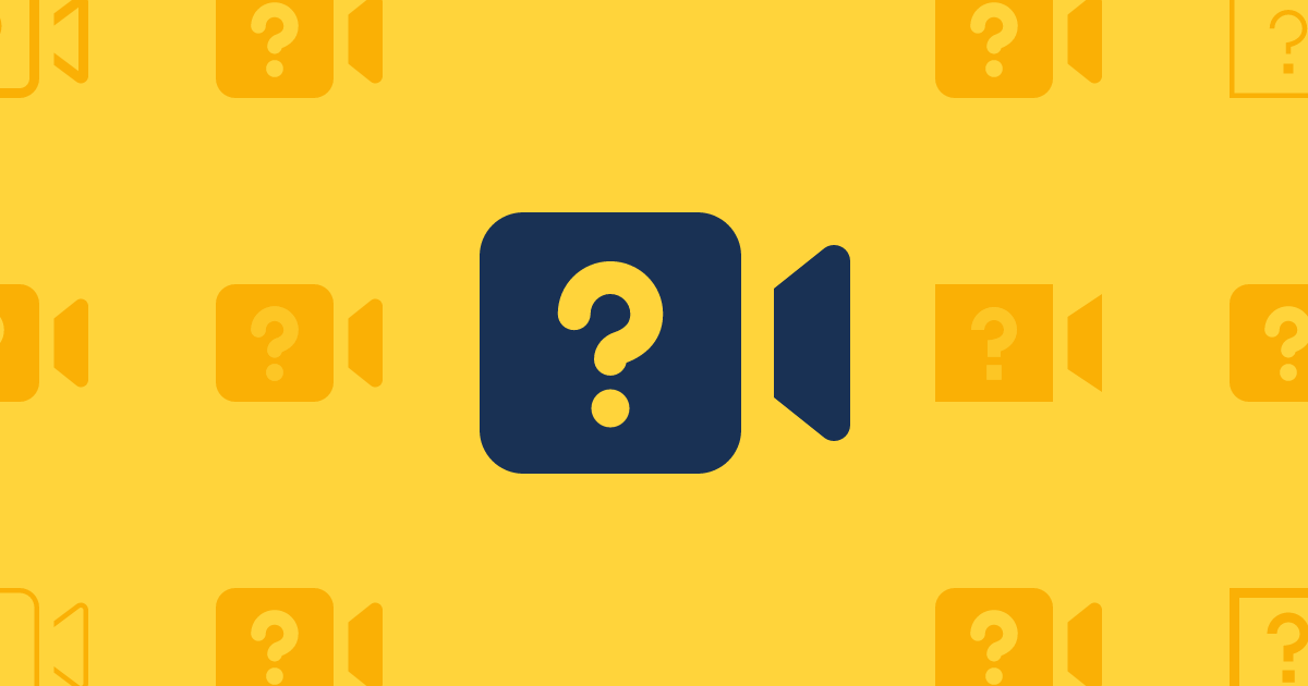 Video Question Icon | Font Awesome