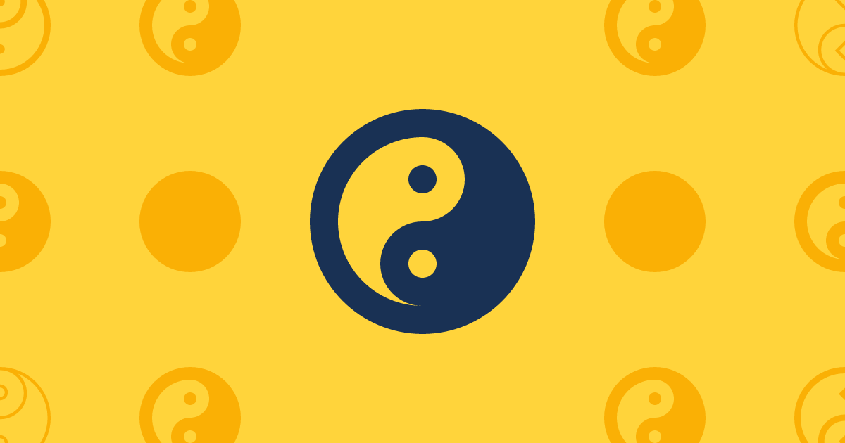 Yin Yang Solid Icon | Font Awesome